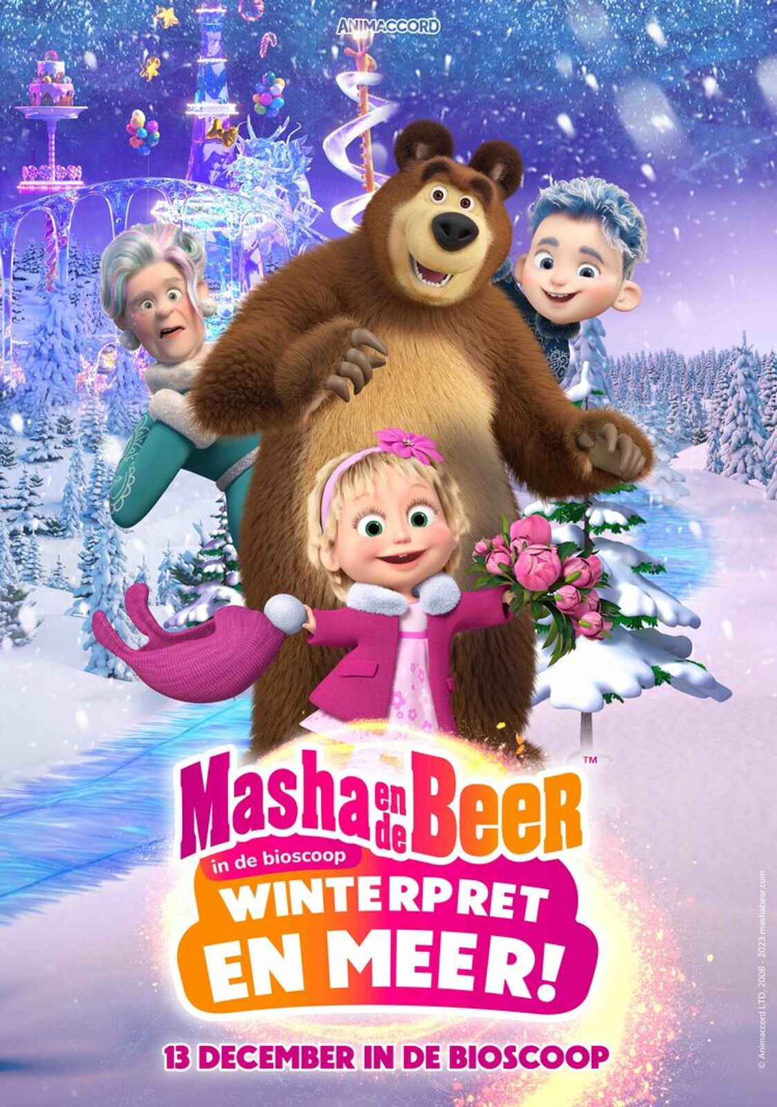 Masha en de Beer - Winterpret en meer! - Cinema de Vlugt